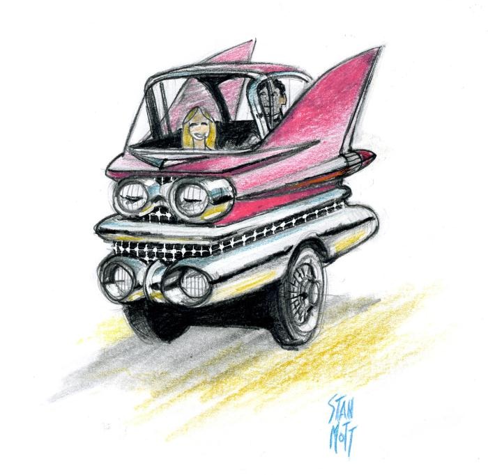 Fascinating Automobile Illustrations by Stan Mott | Amusing Planet